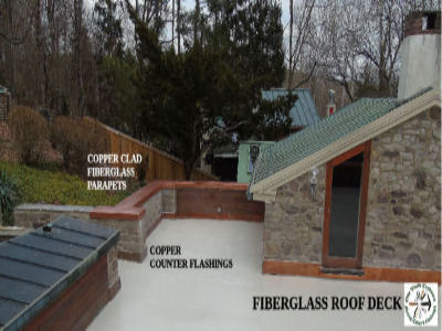 FIBERGLASS ROOF DECK REPAIR REBUILD REPLACEMENT PHILADELPHIA